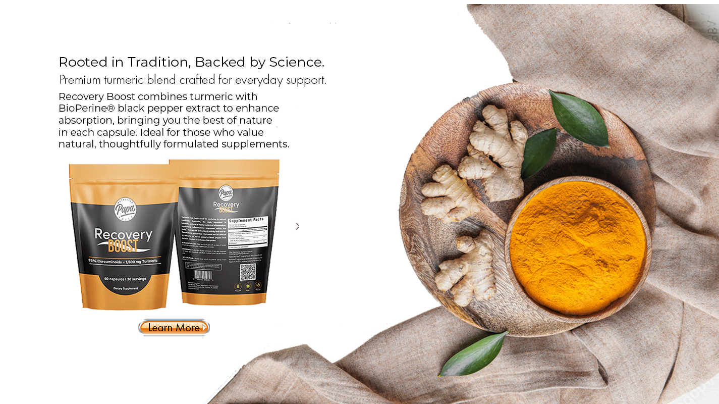 Scientifically-formulated, vitamins and supplements. | Papaboost – Papa ...